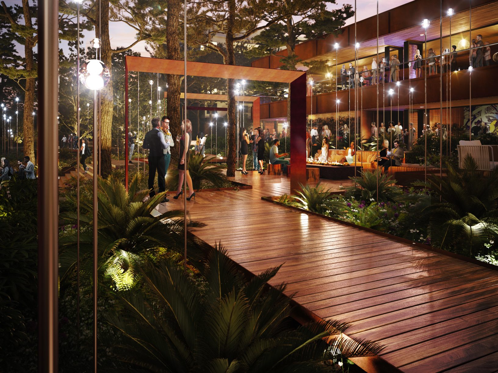 Mixed-Use Campus - GroundLevel Landscape Architecture