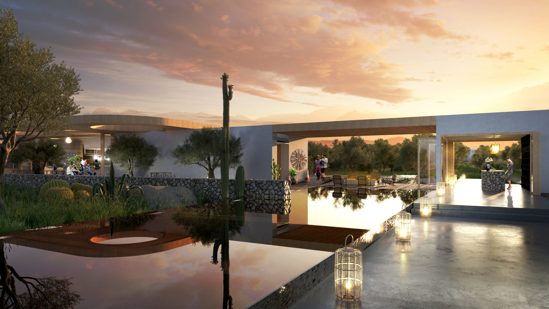 Mixed-Use Campus - GroundLevel Landscape Architecture